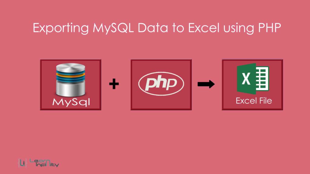 Exporting MySQL Data To Excel Using PHP Learn Infinity